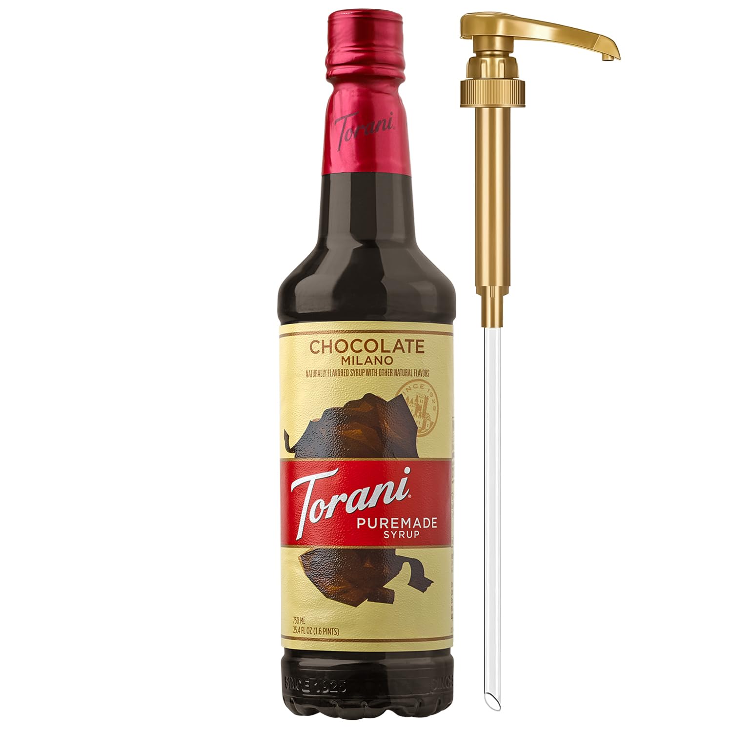 Amazon.com : Torani Puremade Syrup, Chocolate Milano Flavoring for ...