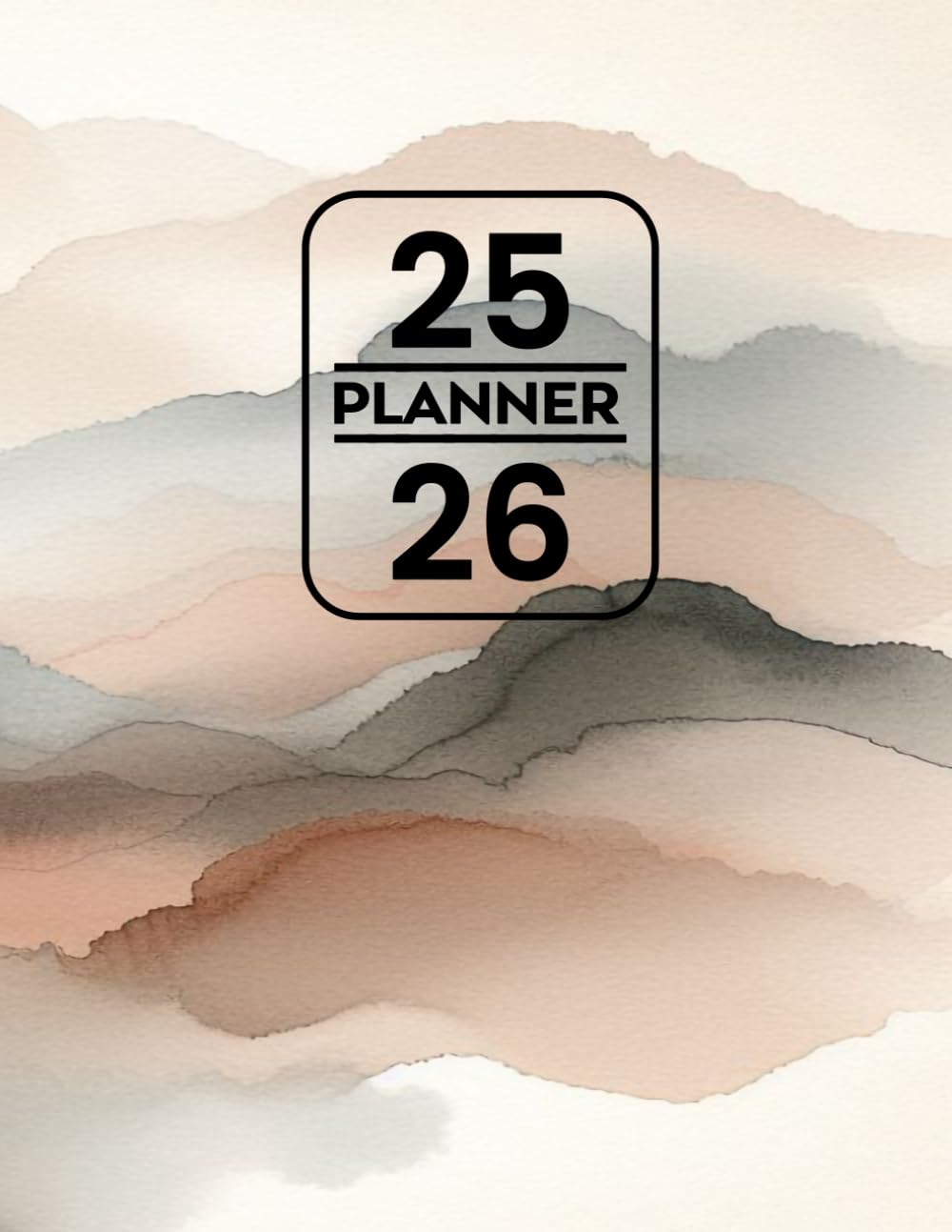 Amazon.com: 25-26 Planner: A 24-Month Calendar with Monthly and Weekly ...