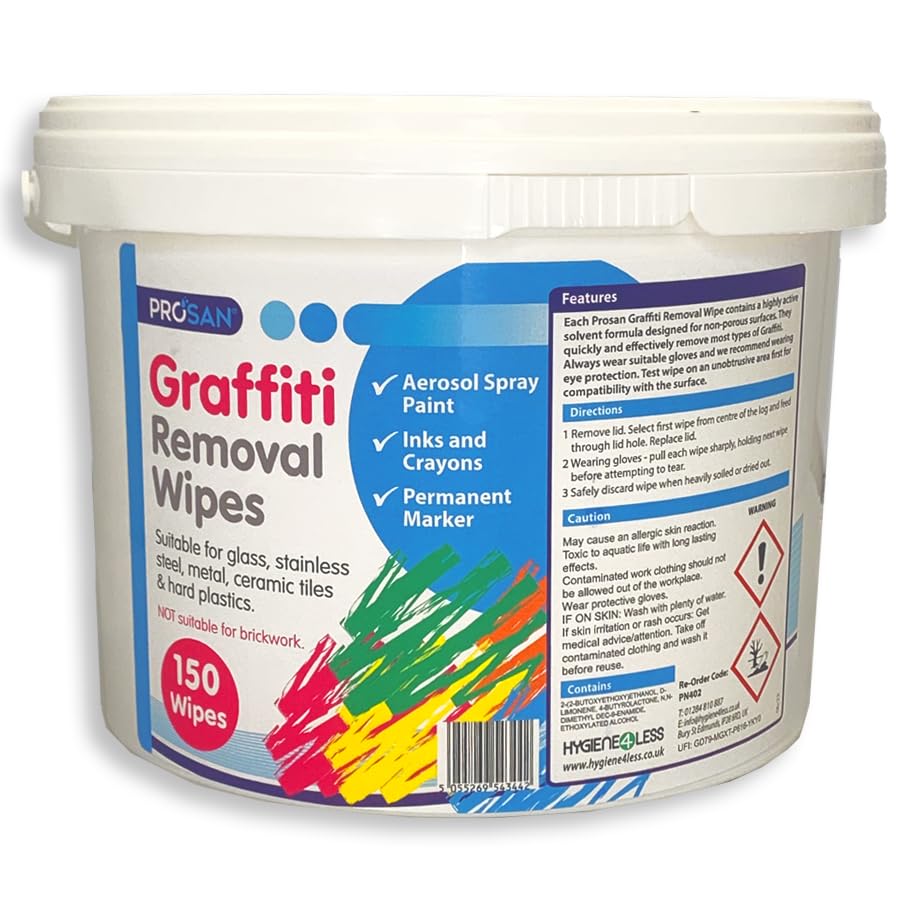Graffiti Wipes 150 Large Wipes : Amazon.co.uk: Grocery