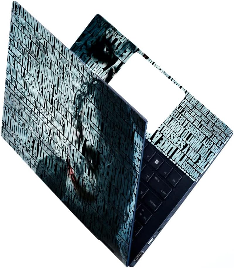 ANCIARY Full Body Laptop Skin Stickers HD Quality Sticker for Laptops ...