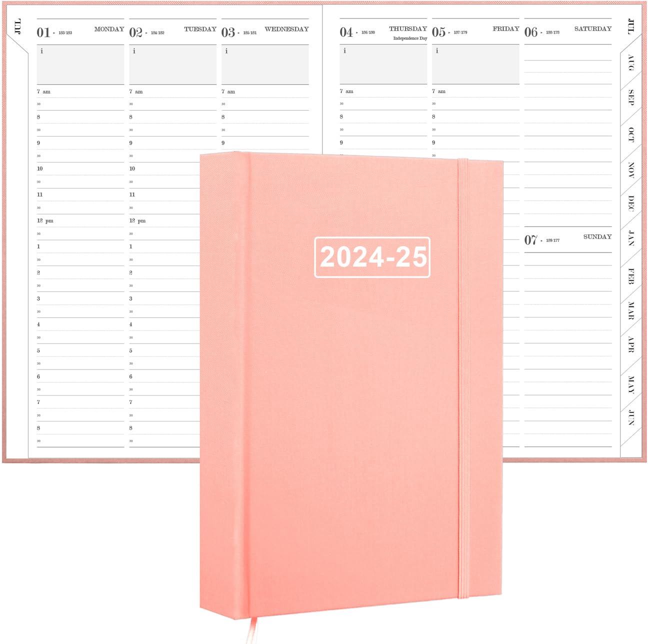 Snapklik.com : 2025 Appointment Book & Planner - Daily Hourly Planner ...