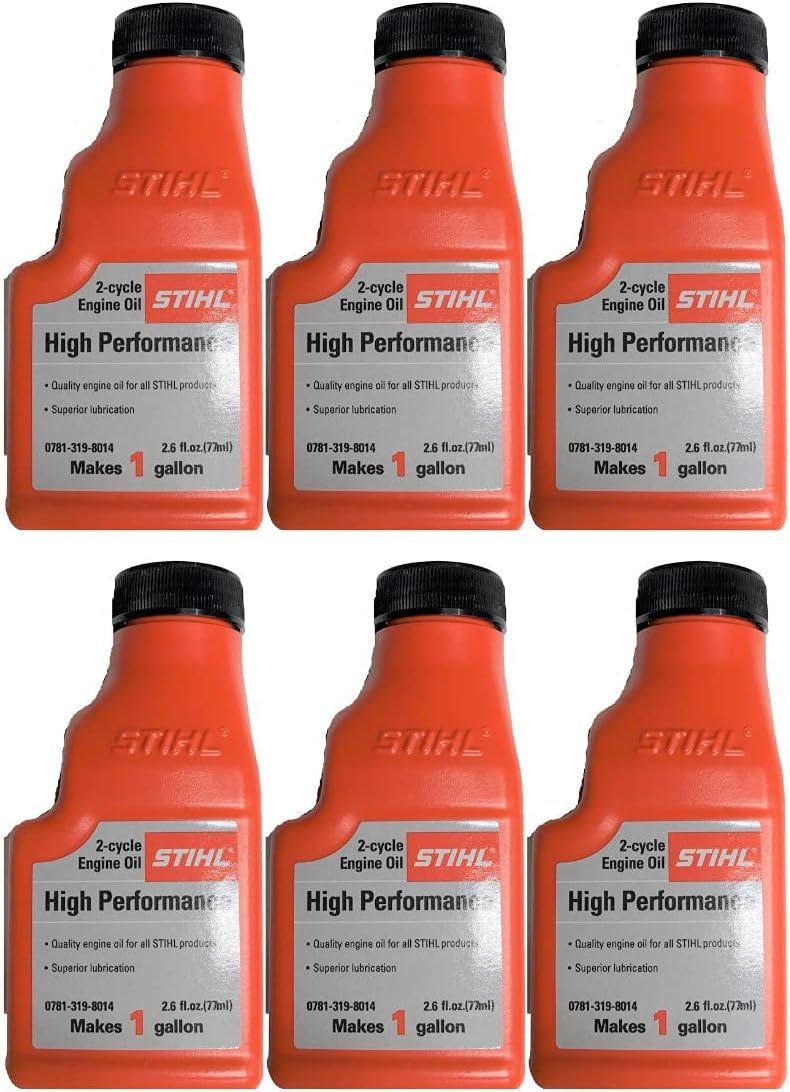 Amazon.com : Stihl 3 Pack Synthetic Oil Mix 50:1 HP Ultra 2-Cycle 1 ...