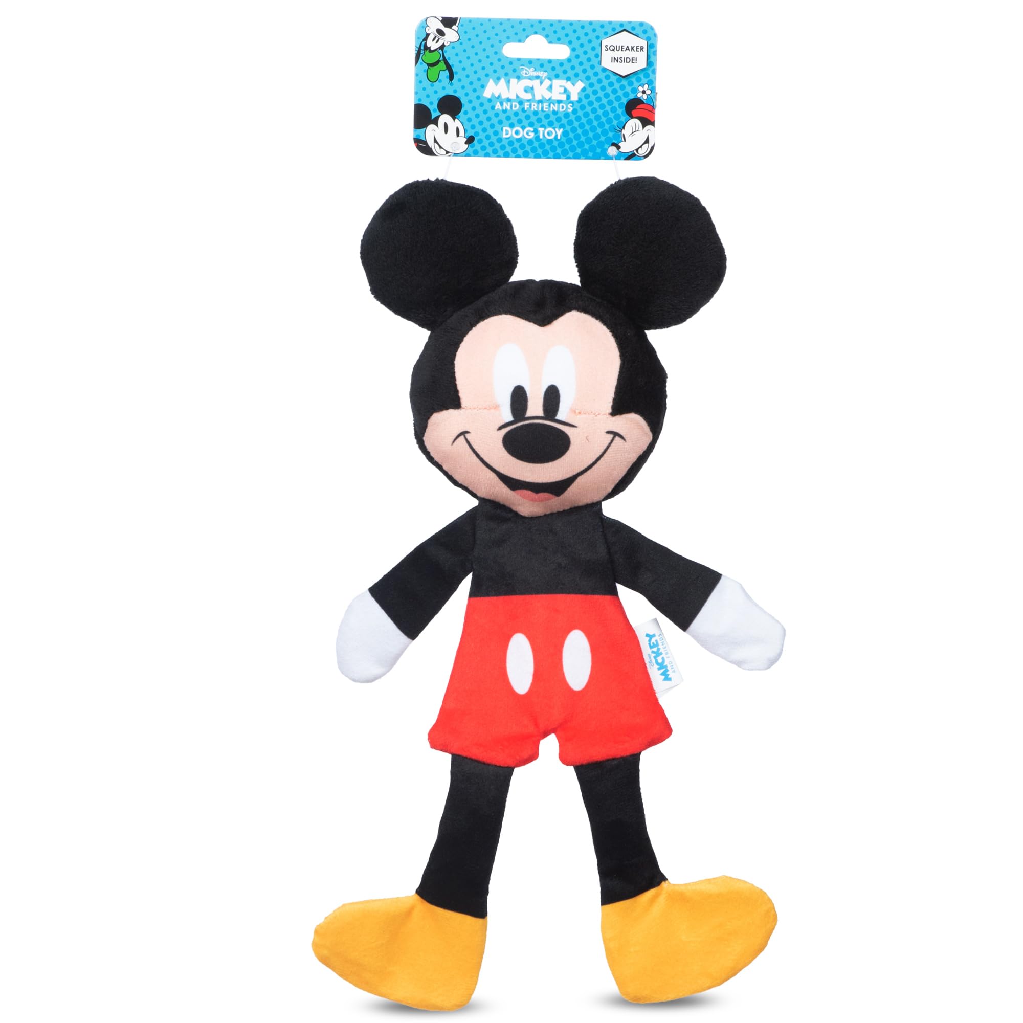 Snapklik.com : Disney For Pets Mickey Mouse Plush Squeaker