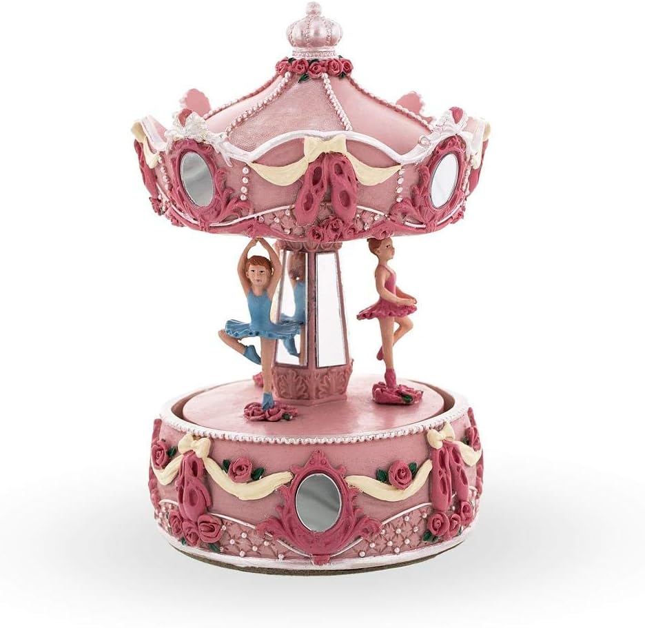 Amazon.com: Dance of The Ballerinas: Three-Tier Ballet Carousel ...