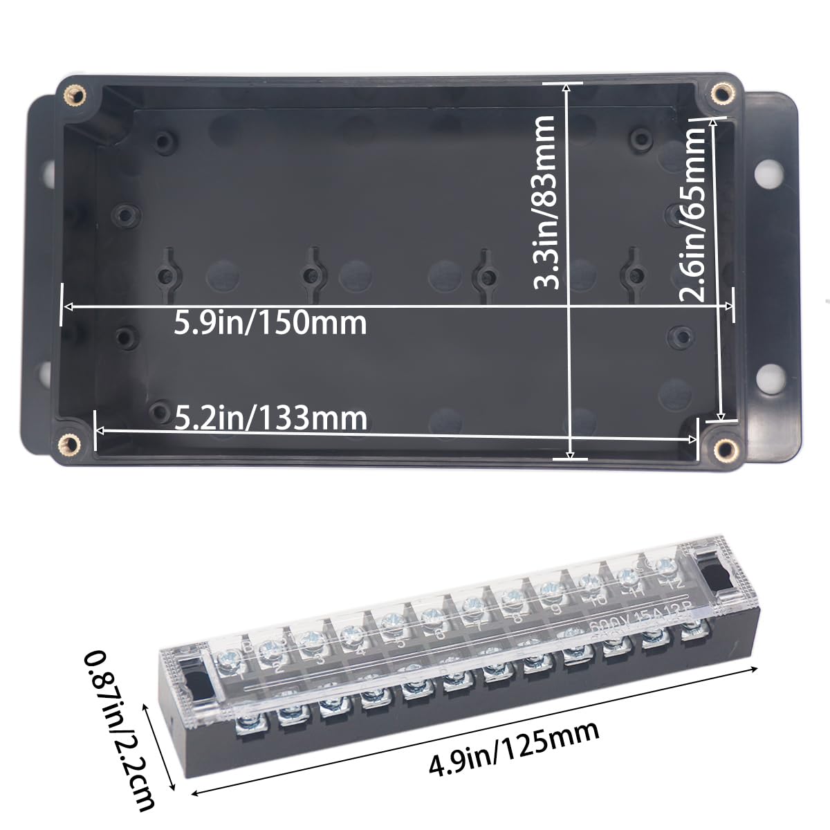 Snapklik.com : YETLEBOX Watertight Junction Box, IP67 Waterproof ...