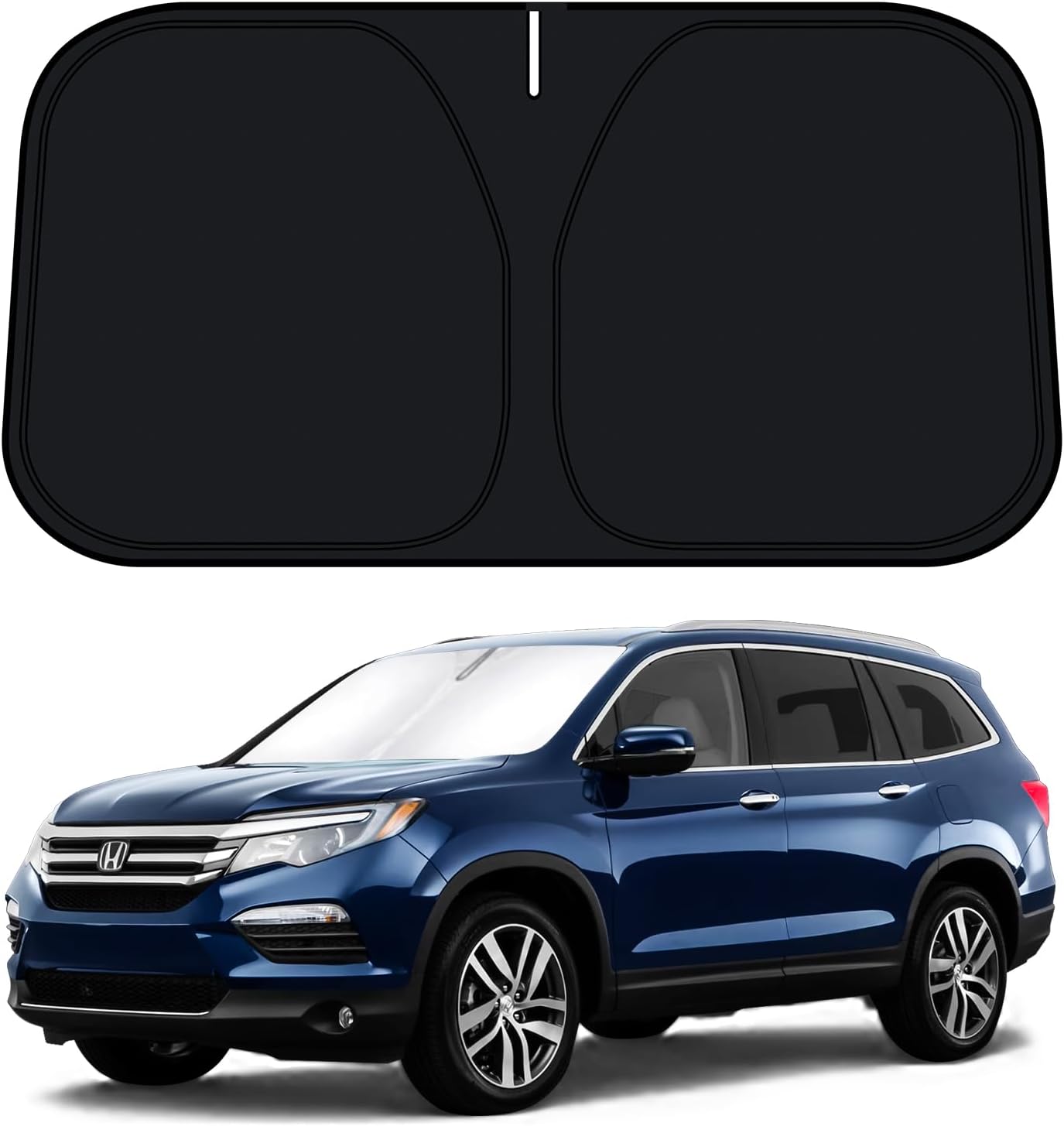 Amazon.com: D-Lumina Windshield Sun Shade for 2016-2025 Honda Pilot ...