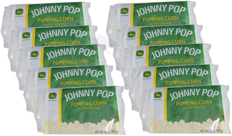 Amazon.com: John Deere Johnny Pop Quality Popcorn (10) : Grocery ...