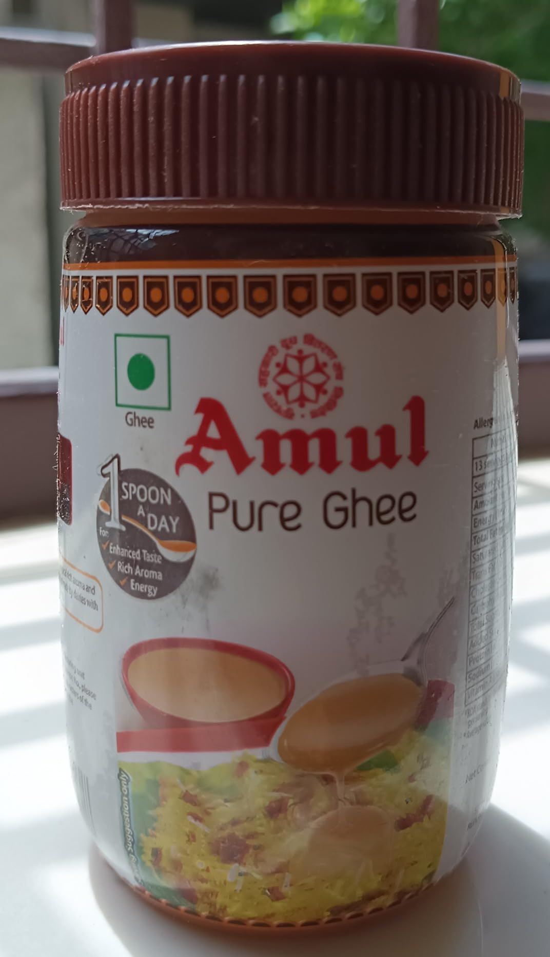 Amul Brown Ghee, 500 mL Jar : Amazon.in: Grocery & Gourmet Foods