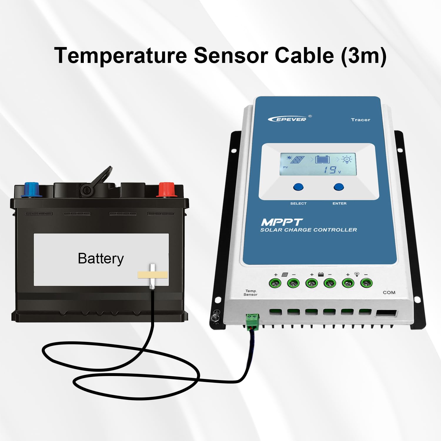 Snapklik.com : RTS300R47K3.81A Remote Temperature Sensor For Solar ...