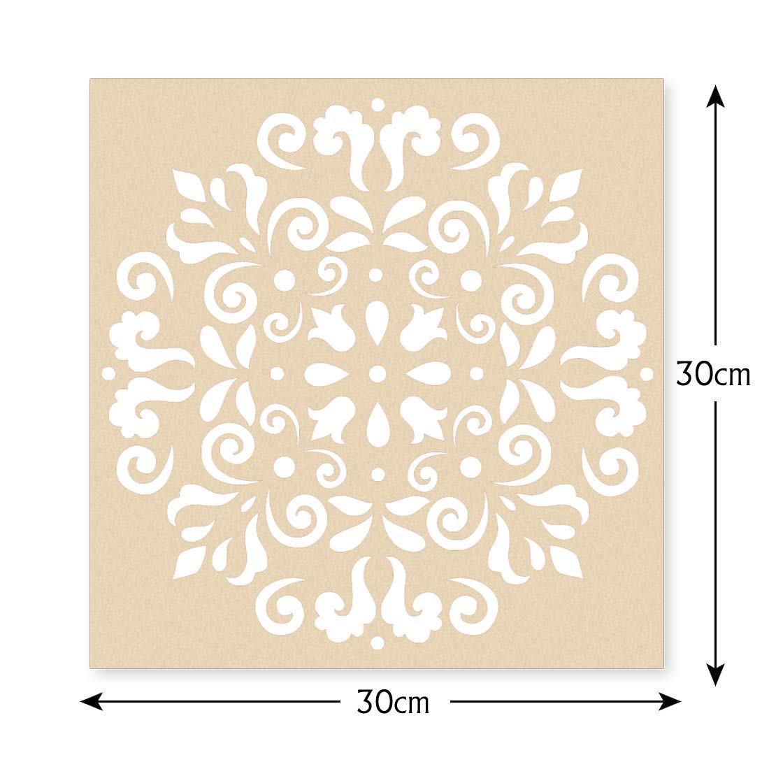 Buy Incredible Gifts India DIY Wooden Rangoli Stencils Set for Diwali ...