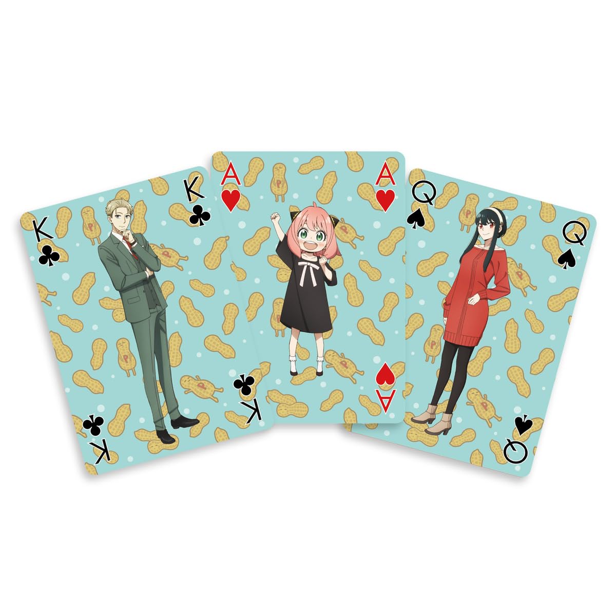 Amazon.com: Crunchyroll - Spy x Family - 52 Playing Cards - Poker, Card ...