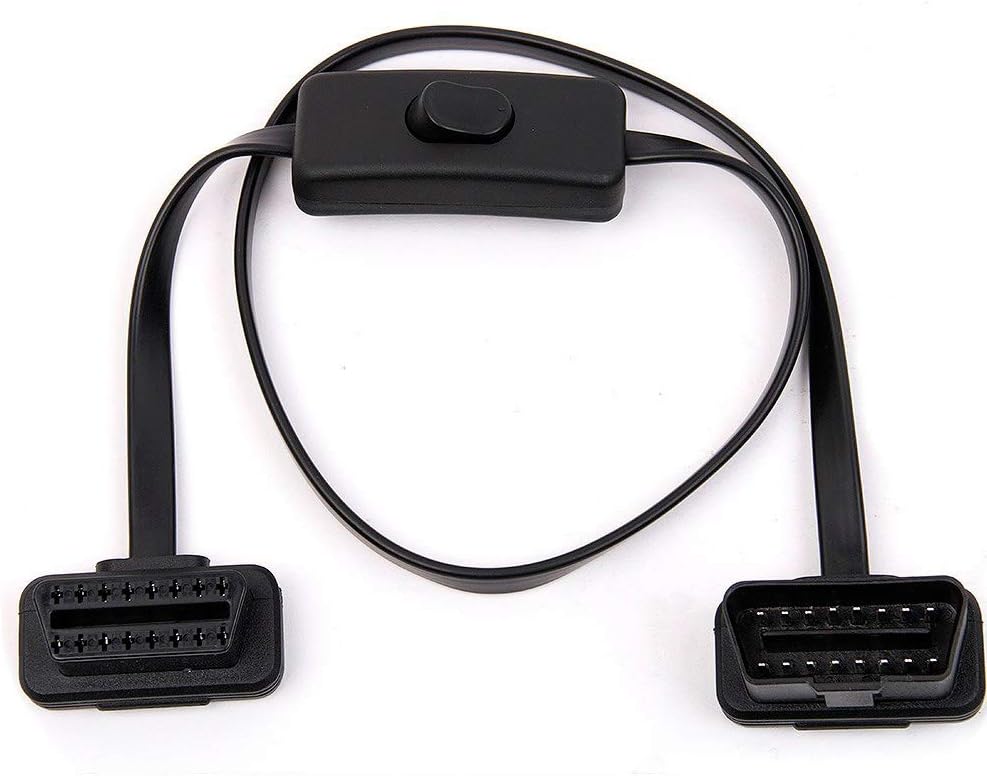 Amazon.com: Fotag OBD2 Cord 16 pin M/F Male to Female OBDII Extension ...