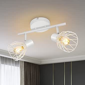 Kimjo 2 Way Ceiling Spotlight Rotatable, Spot Light Fittings Ceilings ...