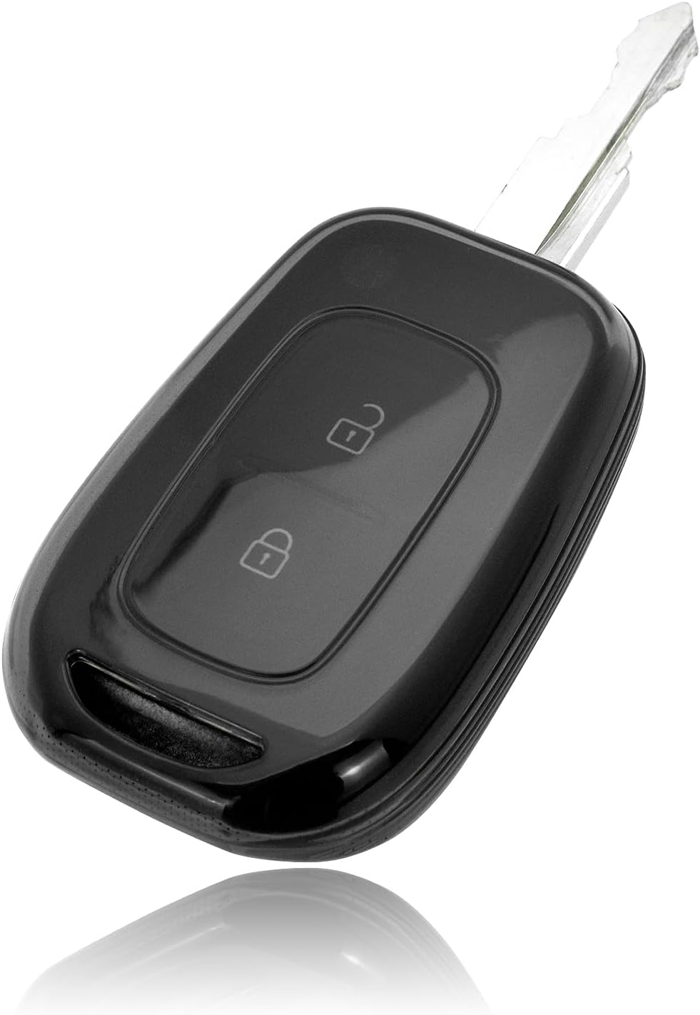 JVCV® Soft TPU Transparent Cover Compatible with Renault Kiger, Kwid ...