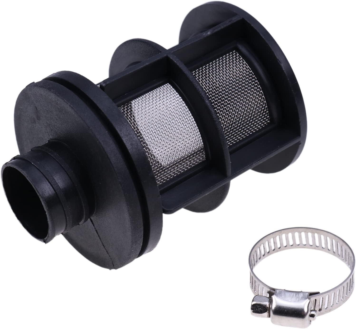 Amazon.com: LSSOCH New 25mm Air Intake Filter Kit Silencer Muffler with ...