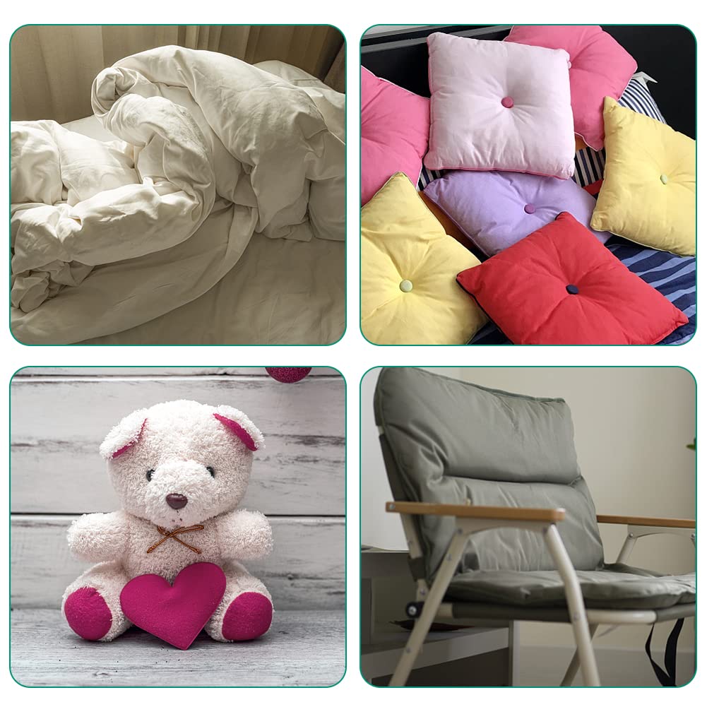 Snapklik.com : 800g/282oz Polyester Fiber Fill, Premium Fiber Fill ...