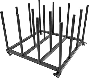 Amazon.com : Vinyl Cart Mobile Rack, Roll File Storage Organizer ...