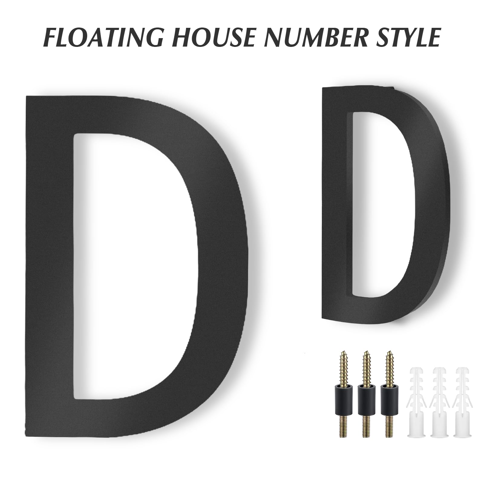Snapklik.com : Modern House Letters For Outside - DEWEL Floating Large ...