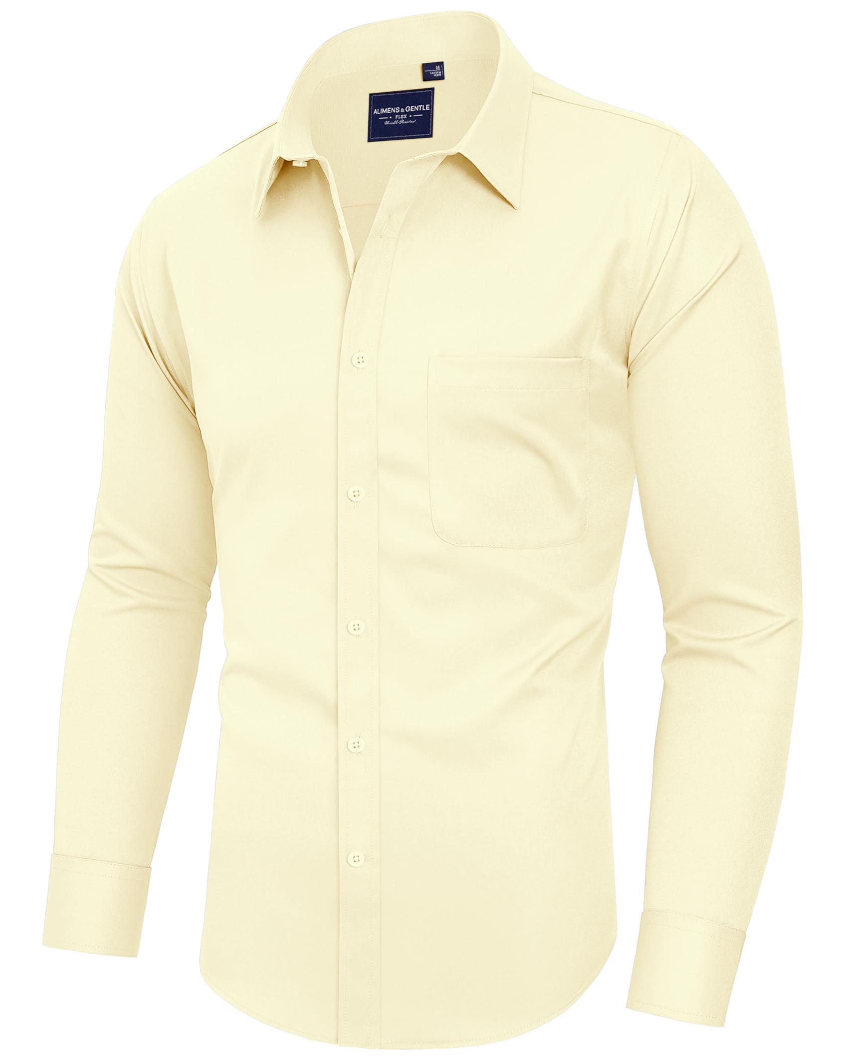 Snapklik.com : Alimens & Gentle Mens Dress Shirts Long Sleeve Wrinkle ...