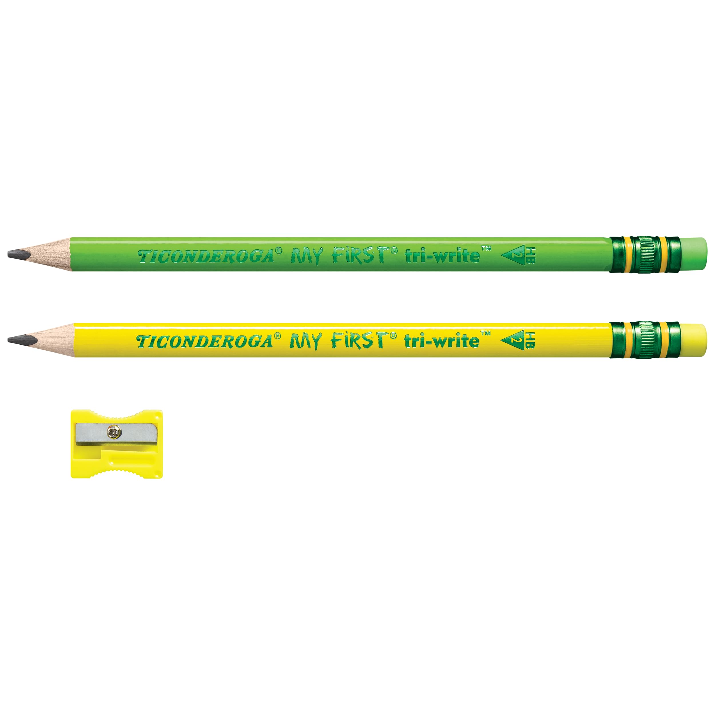 Snapklik.com : Ticonderoga My First Tri-Write Wood-Cased Pencils