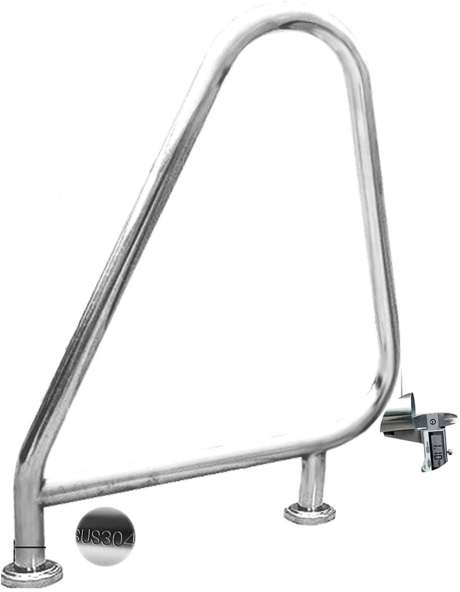 Buy SJZLMB Pool Handrails Triangular Swimming Pool Rail Easy Hand Grab ...