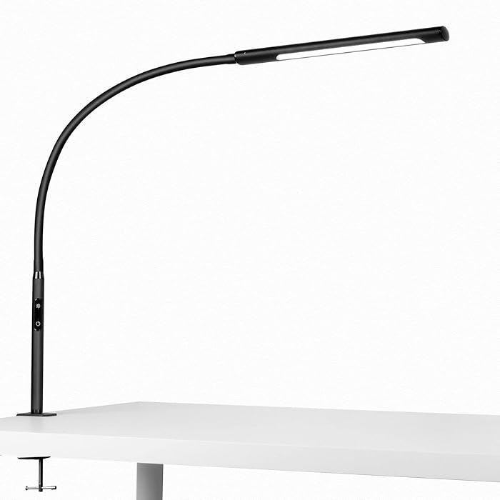 Buy AmazLit Swing Arm Desk Light with Remote Control, Eye-Caring ...