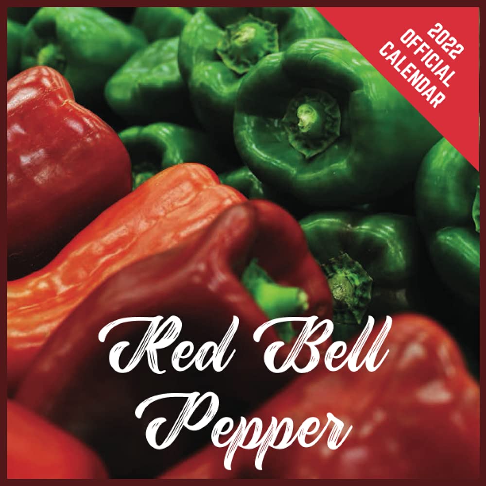 Buy 2022 Red Bell Pepper: Red Bell Pepper Official 2022 Monthly Planner ...