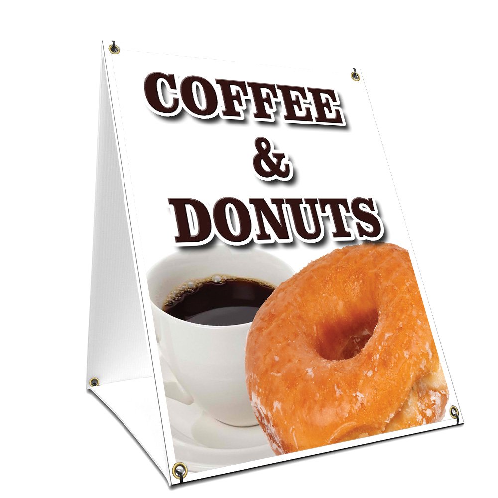 Coffee And Donuts Sign