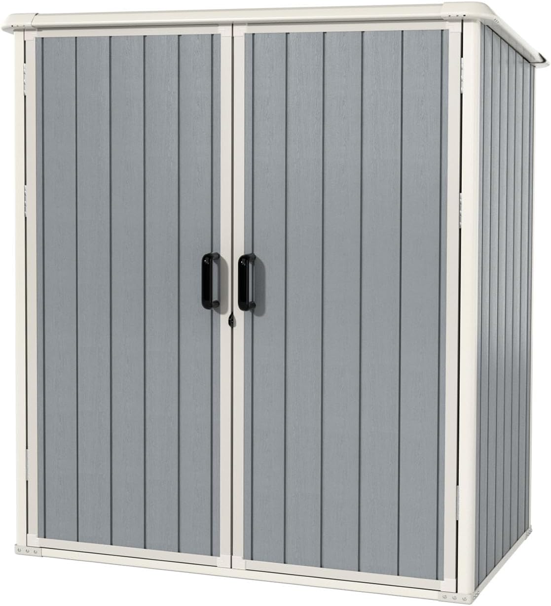 Amazon.com: Keter Essential Shed 4x6 Resin Outdoor Storage Shed Ideal ...