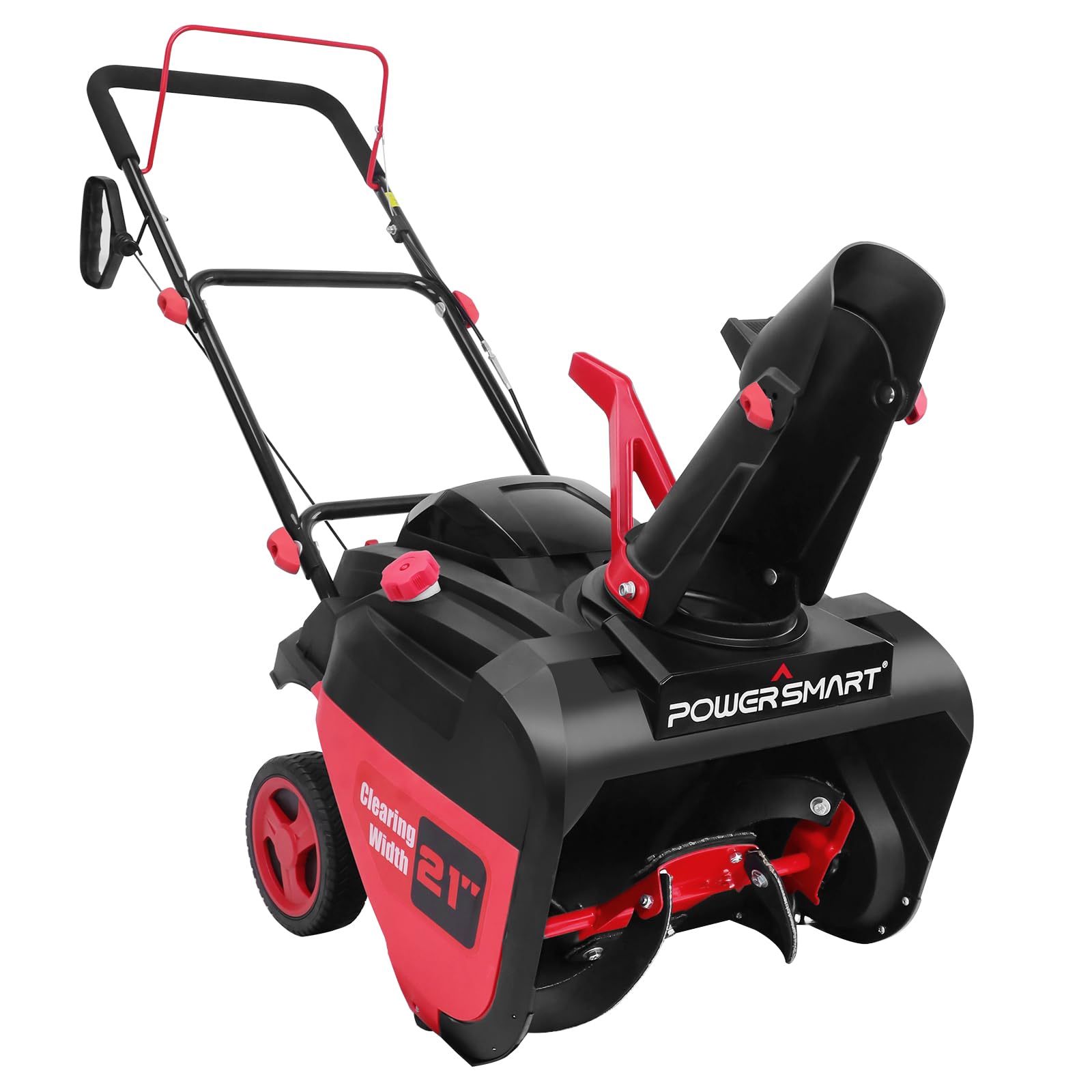 Amazon.com : PowerSmart Snow Blower Gas Powered 21-Inch Single-Stage ...