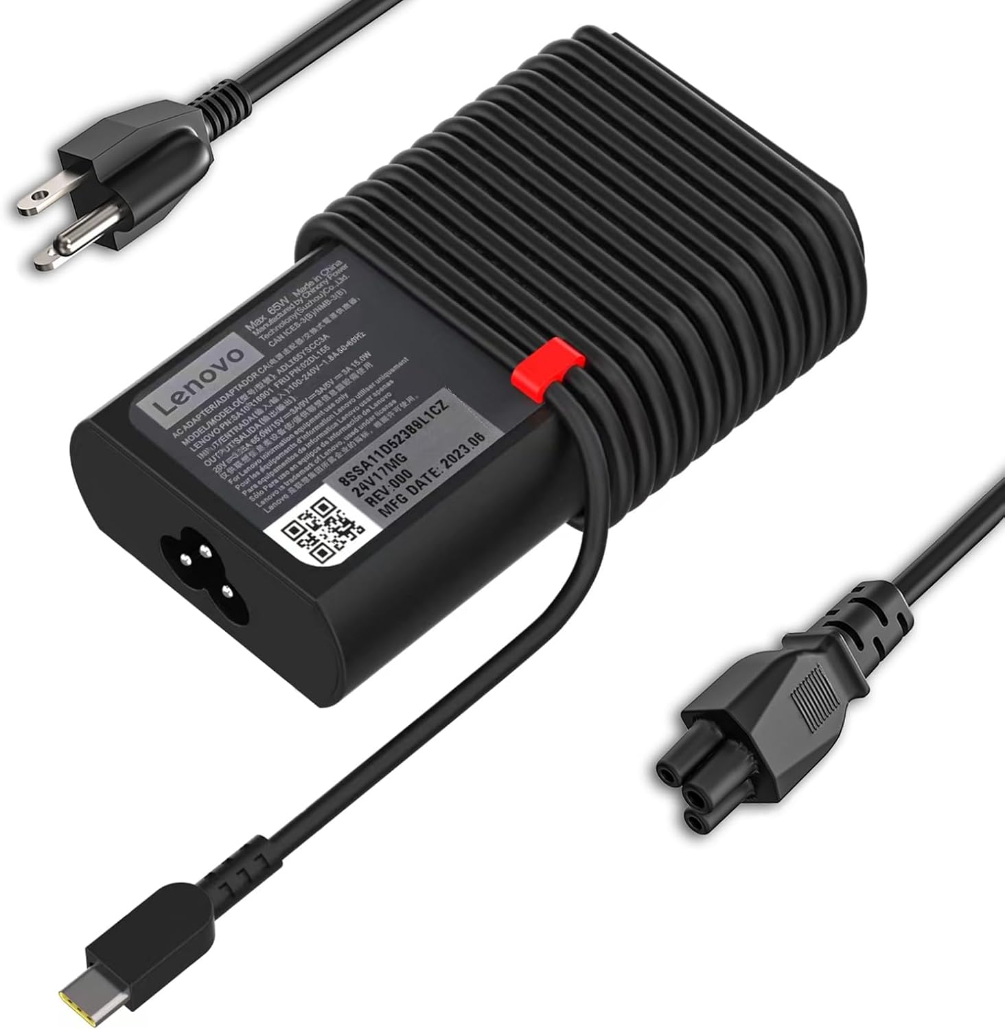 Amazon.com: Slim 65W Laptop USB C Charger for Lenovo ThinkPad X1 Z13 ...