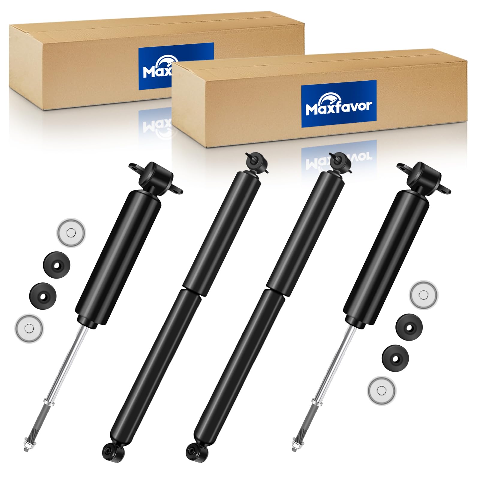 Amazon.com: Maxfavor RWD Front Rear Shocks Compatible with Chevy Blazer ...