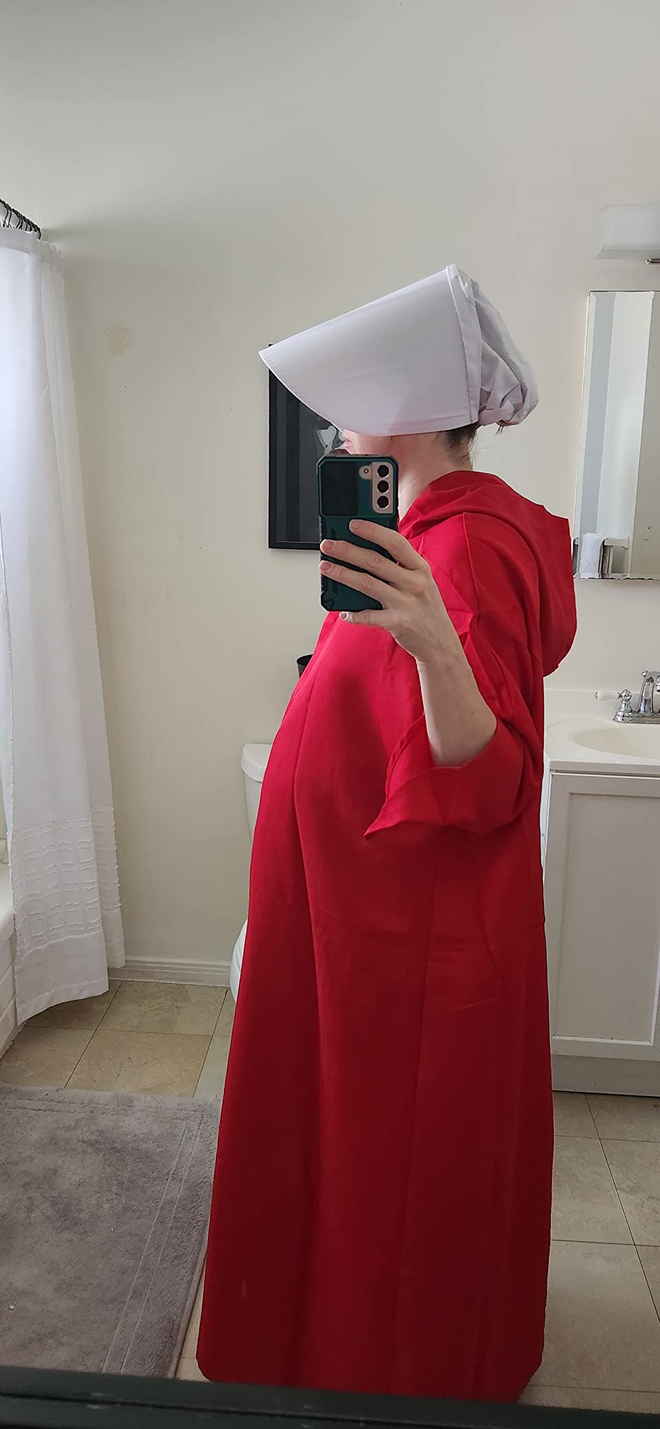 $4/mo - Finance PartyEver Handmaid Offred Cosplay Costume Women Red ...
