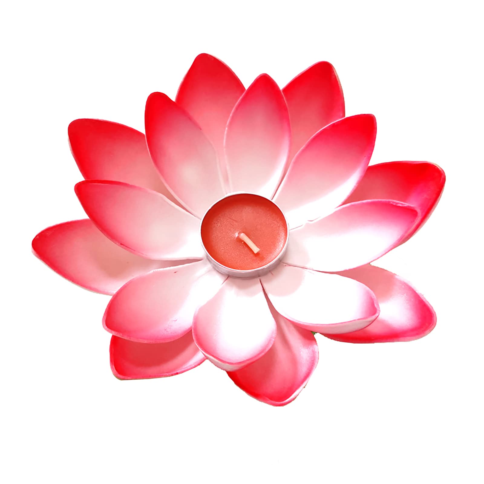 Pink Water Lily Floating Candle