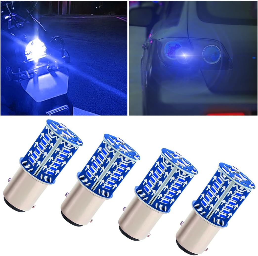 Amazon.com: BESULEN 1157 Car LED Bulbs, 4PCS Super Bright LED Backup ...