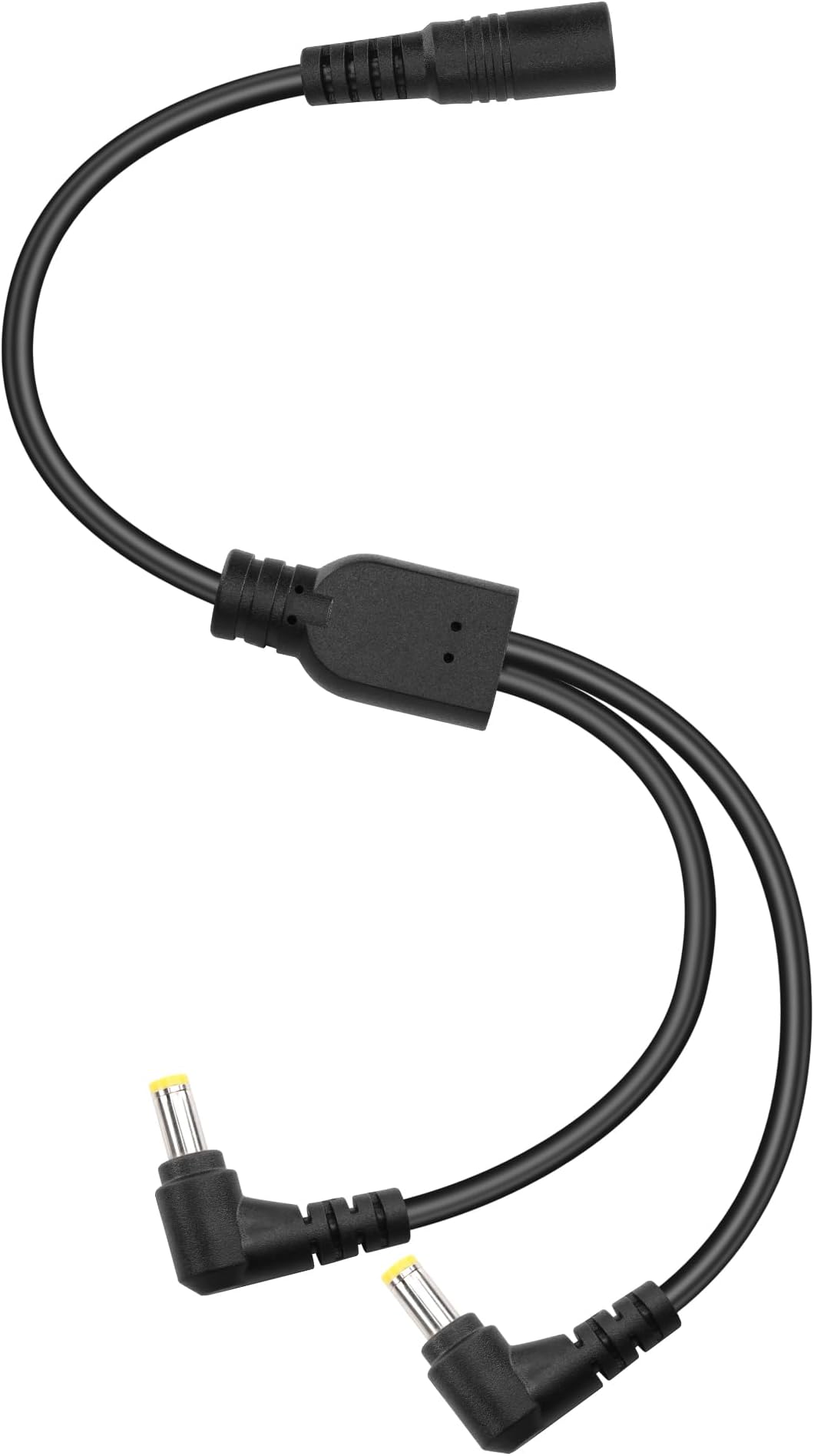 Amazon.com: GINTOOYUN DC Y Splitter Cable 1 Female to 2 Male,5.5mm x 2 ...
