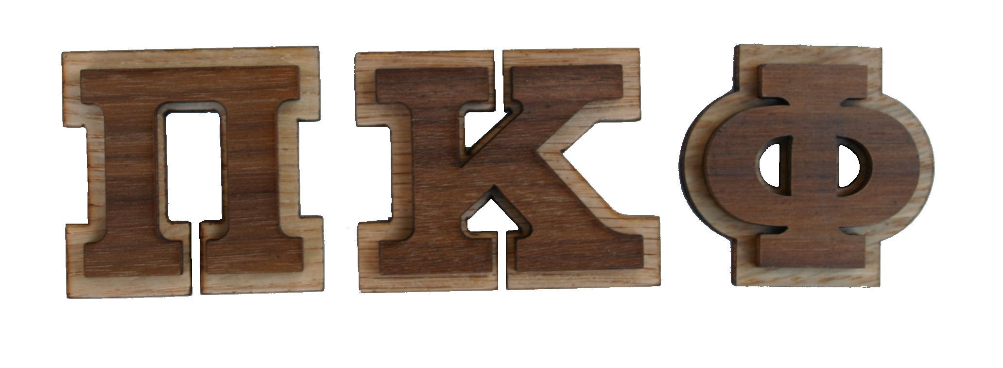 Pi Kappa Phi Wooden Letters