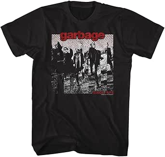 Amazon.com: Garbage Rock Band Since 1993 Adult Short Sleeve T-Shirts ...