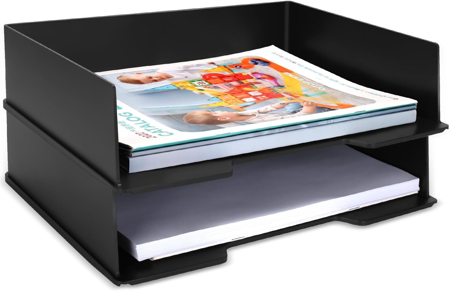 Amazon.com : Officemate Recycled Desk Tray, Side Load, 9" x 13-3/16" x ...