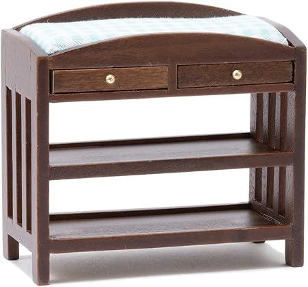 Amazon.com: Classics by Handley Dollhouse Miniature Slatted Changing ...