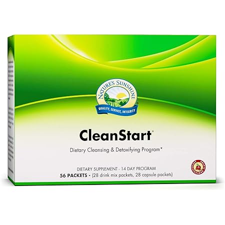Amazon.com: Nature's Sunshine CleanStart Mild, 56 Packets | Powerful ...