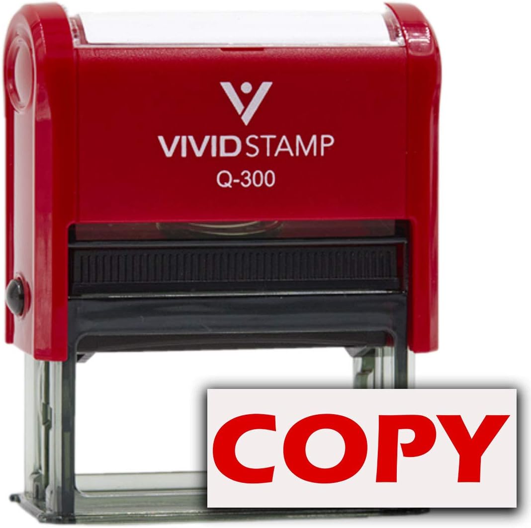 Amazon.com : Rejected Self-Inking Office Rubber Stamp (Red) - Large ...