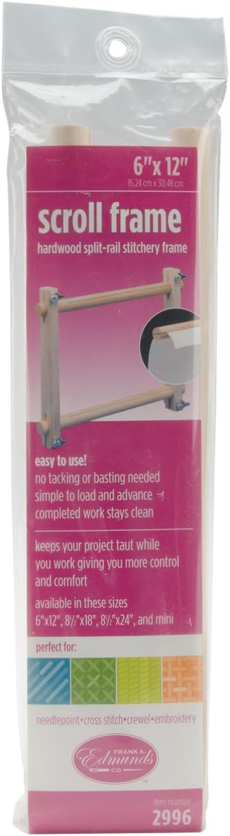 Amazon.com: Edmunds Frank A Split Rail Scroll Frame 6"X12", Beige