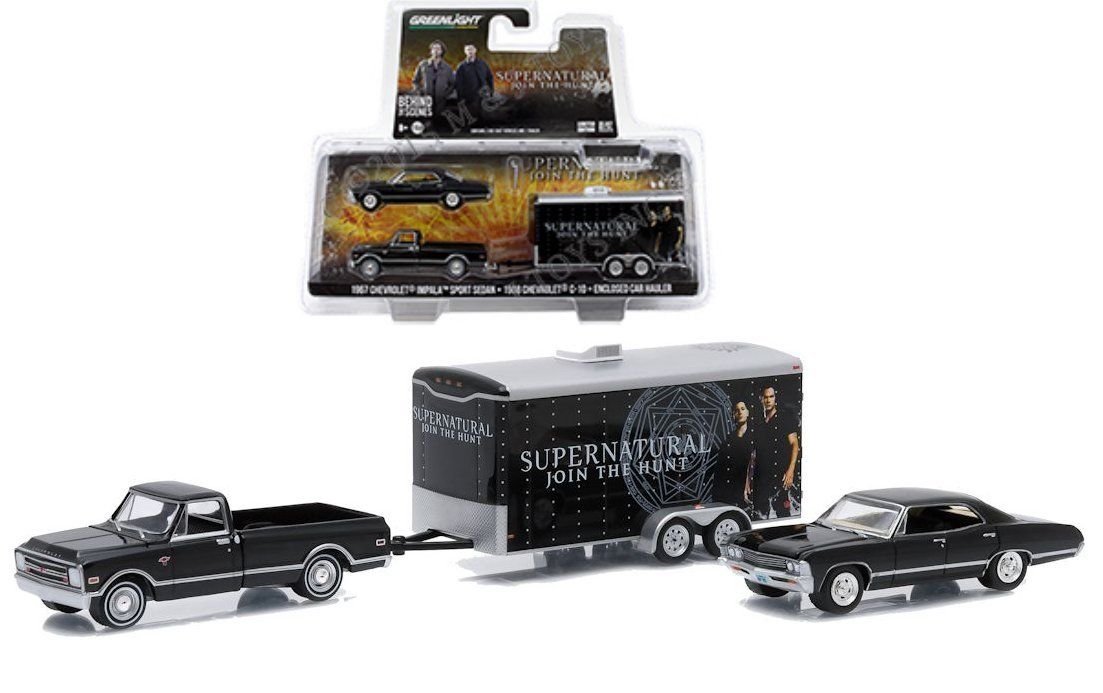 Supernatural Model Kit SUPERNATURAL 1967 Chevy Impala Sport Sedan From