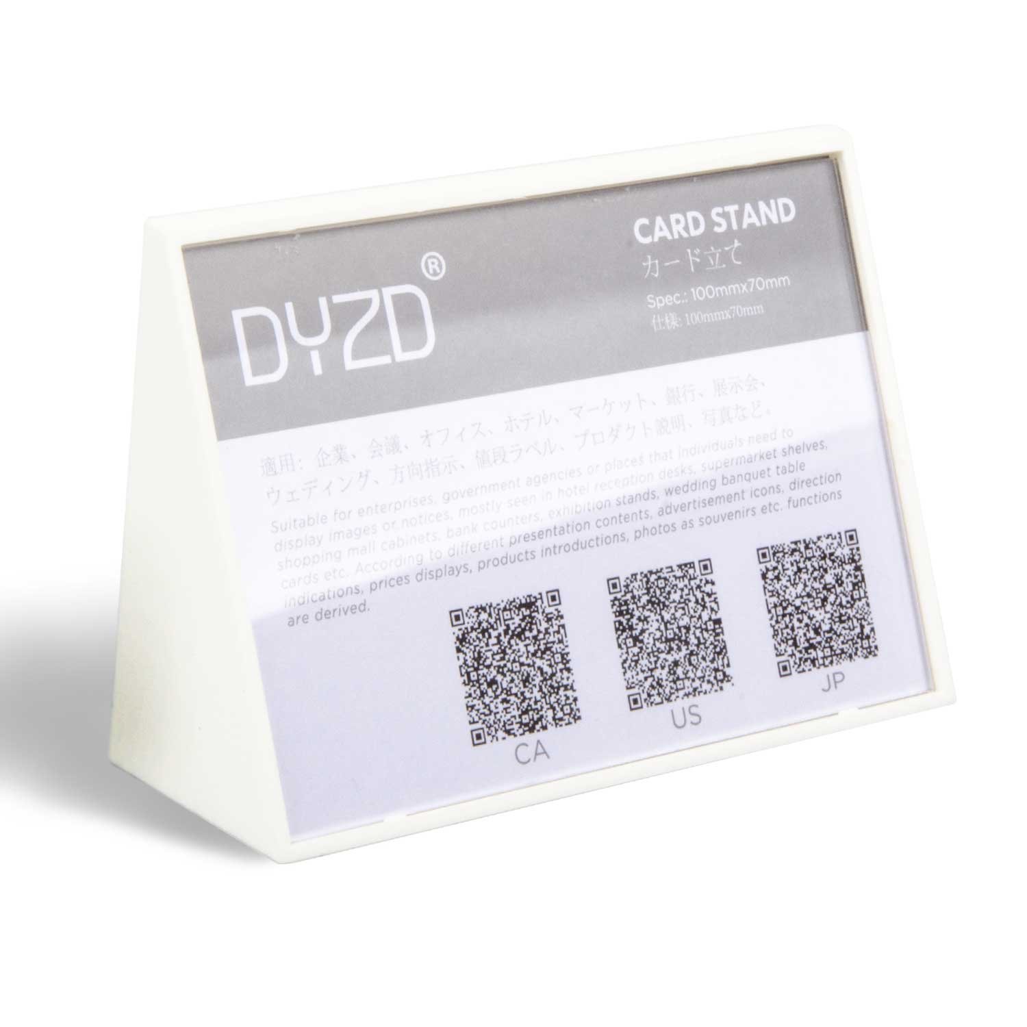 Amazon.com: DYZD Plastic Sign Display Holder Mini Price Display Counter ...