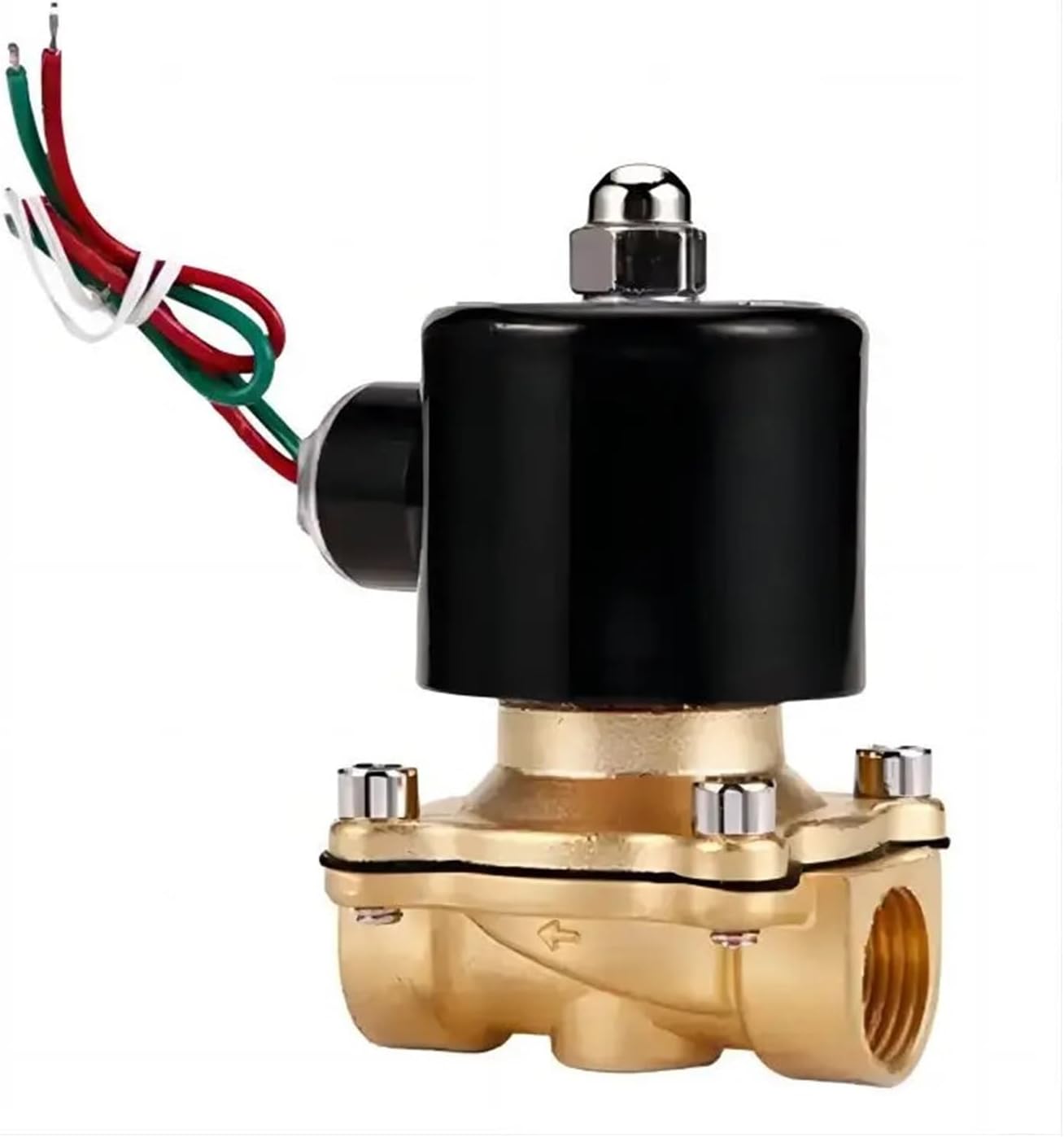 Amazon.com: 3/8 inch 2 Way Normally Closed Solenoid Valve 220V 12V 24V ...