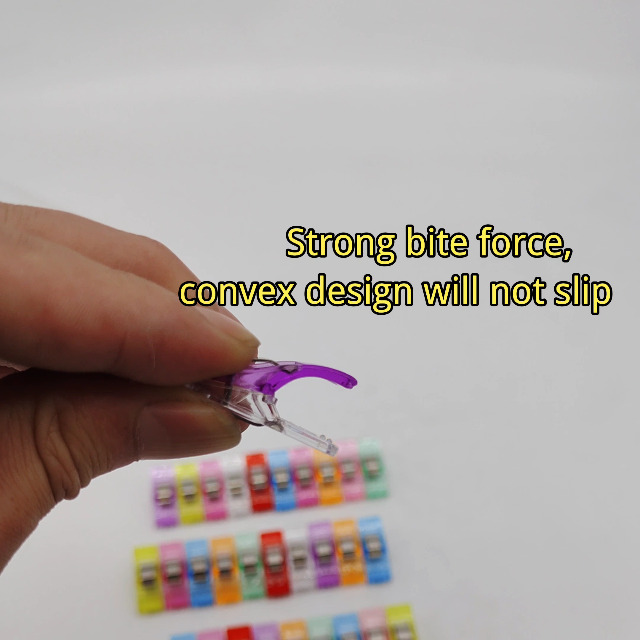 Watch 120 Pcs Acrylic Transparent Multifunctional Sewing Clips on ...