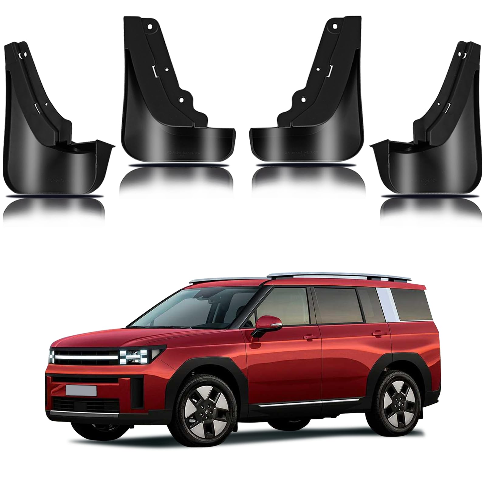 Amazon.com: Mud Flaps Kit for 2024 Hyundai Santa Fe Mud Splash Guard ...