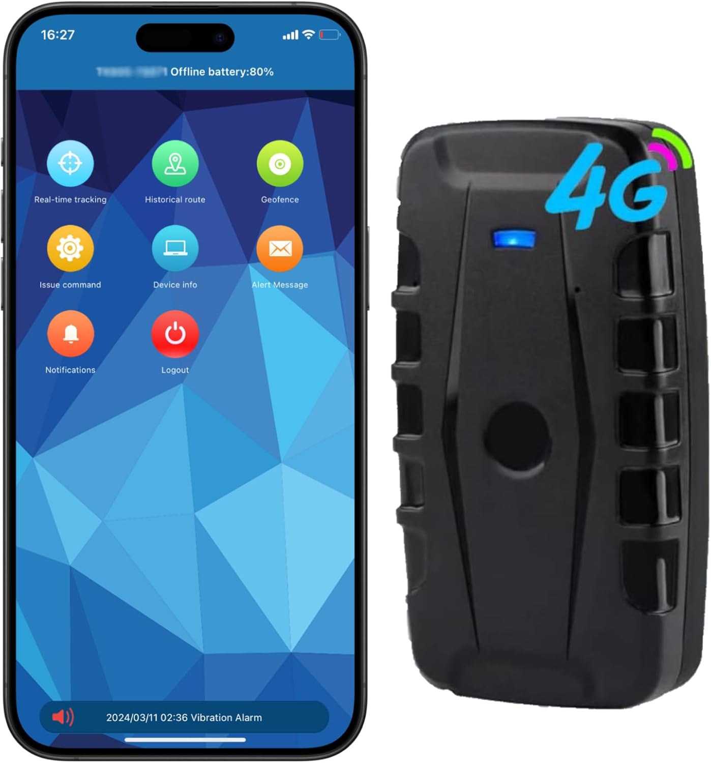 Amazon.com: GPS Tracker for Vehicles Winnes 4G TK918 Worldwide Real ...