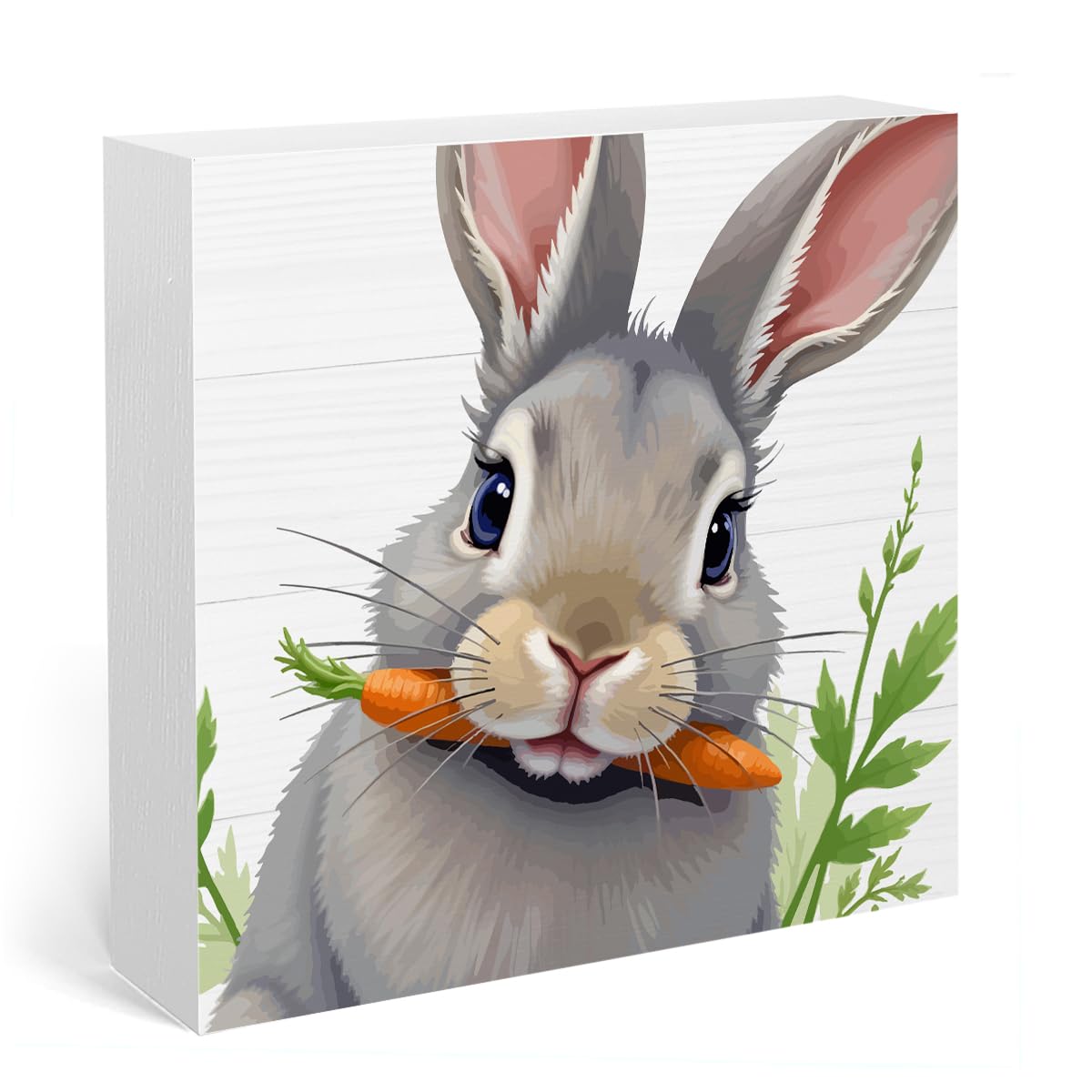 Amazon.com: Rabbit Decor Easter Decor Easter Sign Bunny Rabbit Egg Sign for Home Room Badroom ...